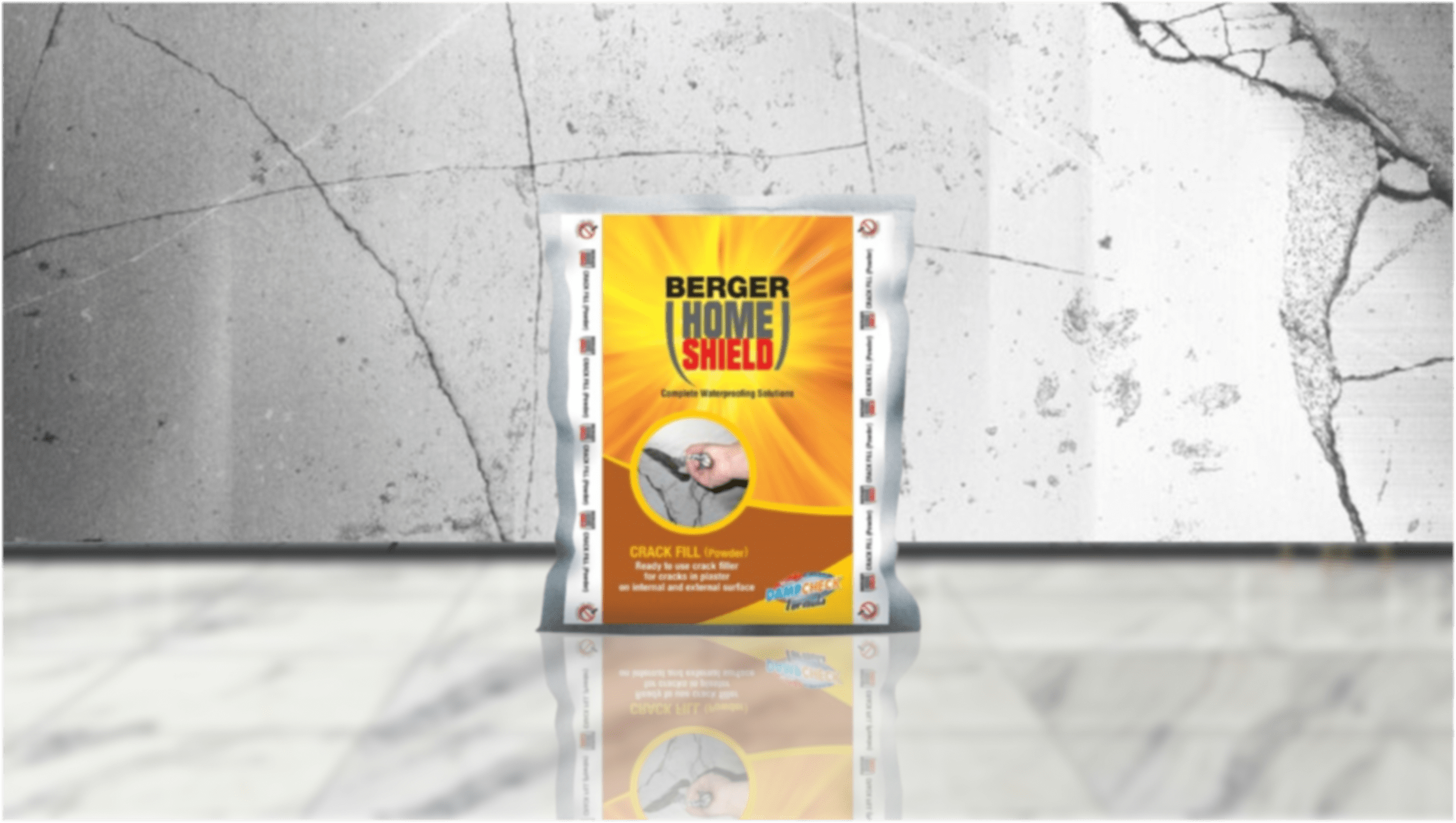 HomeShield Crack Fill Powder | Crack Filler | Berger Paints