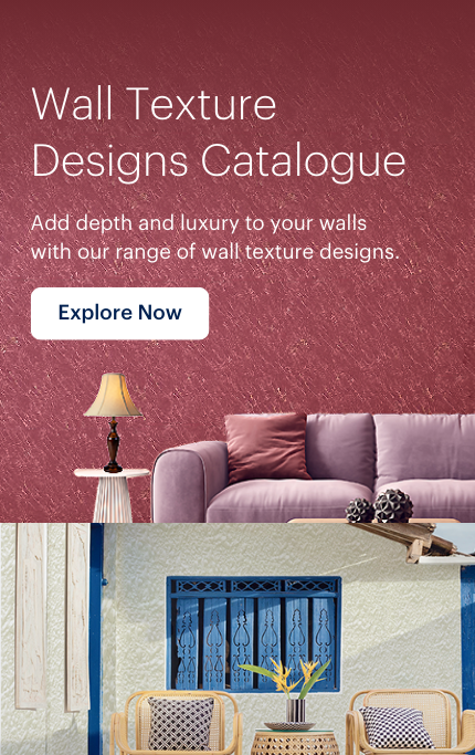 Texture Wall Paint and Interior Texture Designs by Berger Paints