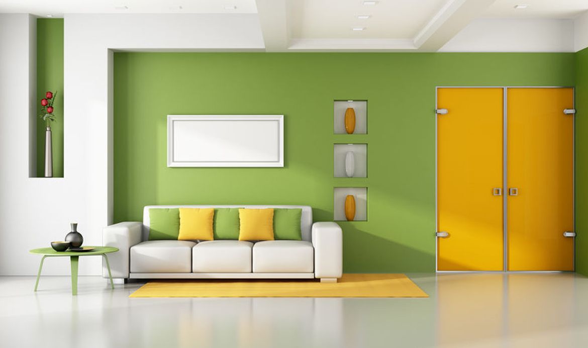 Two wall colour combination that makes your home stand out