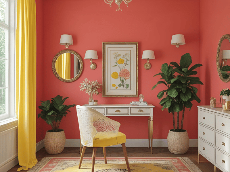 11 Stunning Lemon Yellow Colour Combinations for Walls