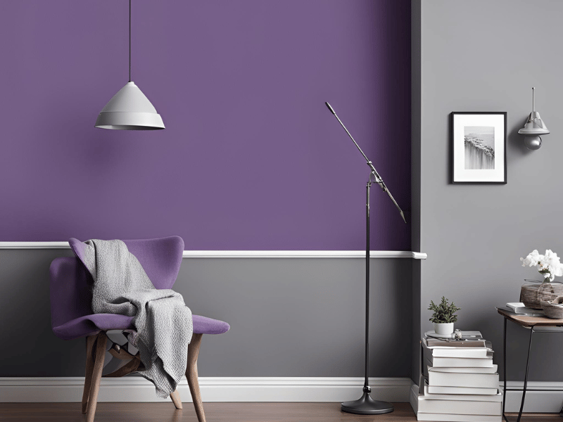 Purple Wall Paint Colours and Combinations for Beautiful Homes